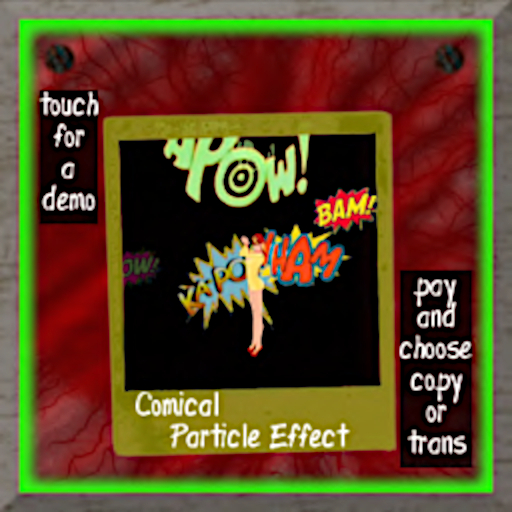 Second Life Marketplace Comical Particle Effect